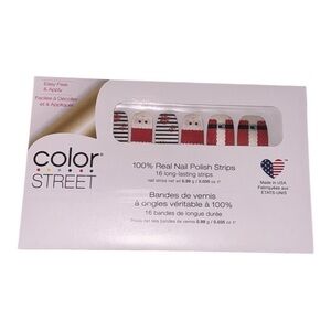 Color Street | Makeup | Color Street Secret Santa Claus Red White Black ...